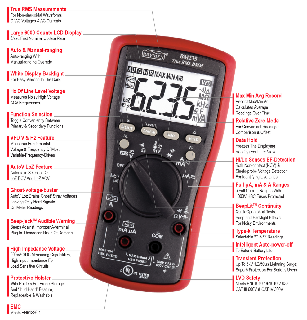 EEVblog BM235 Multimeter – EEVblog Store
