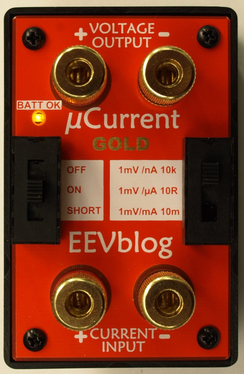 uCurrent GOLD Multimeter Adapter – EEVblog Store